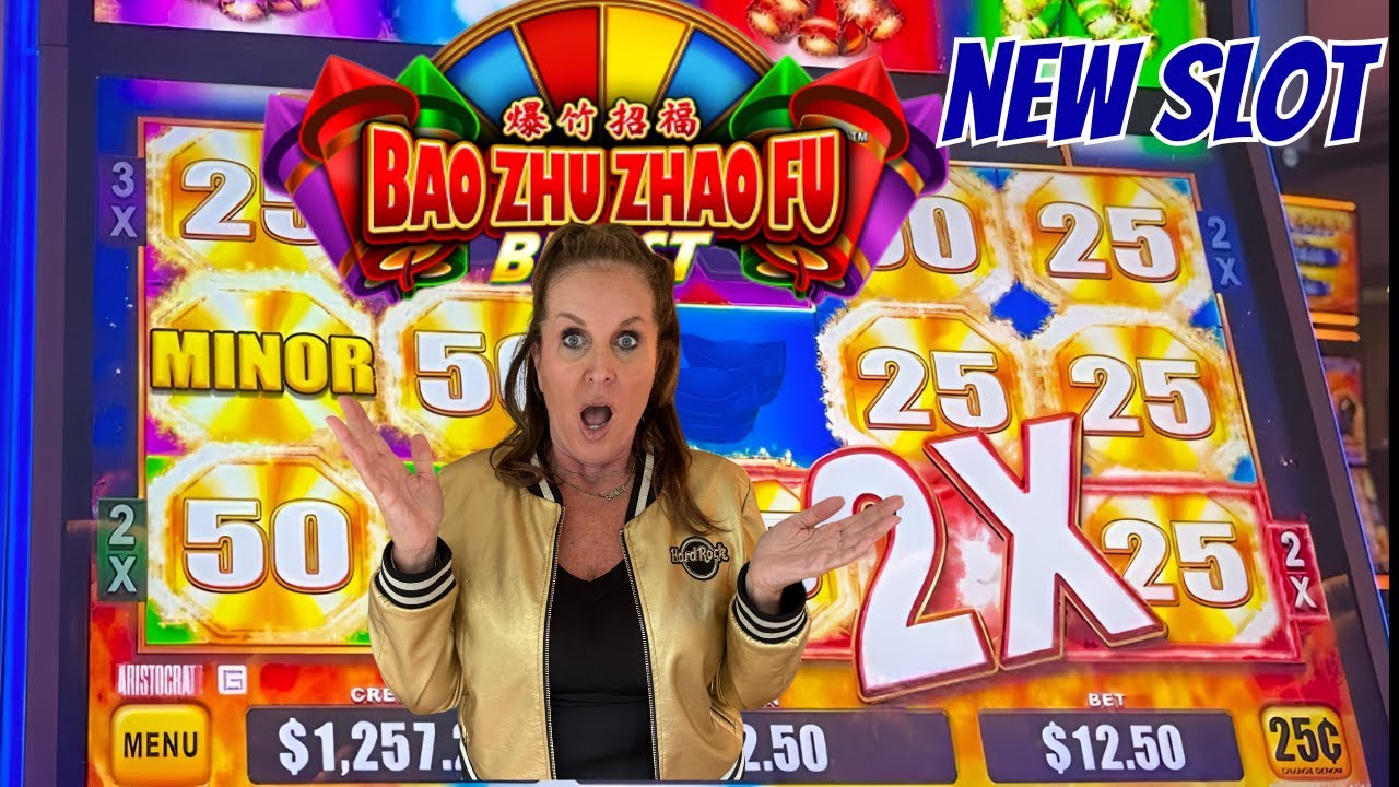 ALL NEW FIRECRACKER SLOT! High Limit Slots at Hard Rock AC! - YouTube