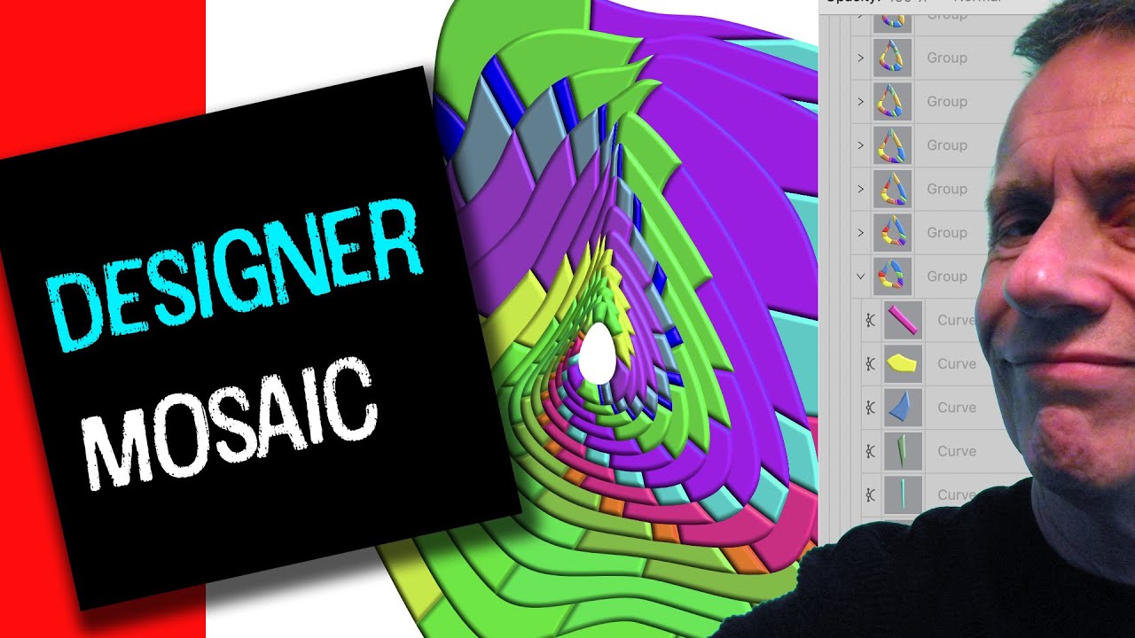 Affinity Designer v2 | Mosaic Warp | How To Tutorial - YouTube