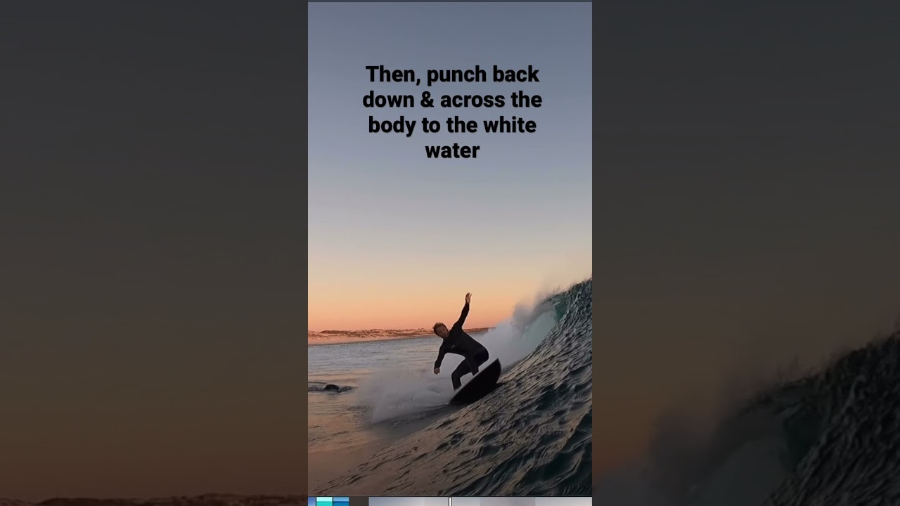 Backside snap surf technique #shorts - YouTube