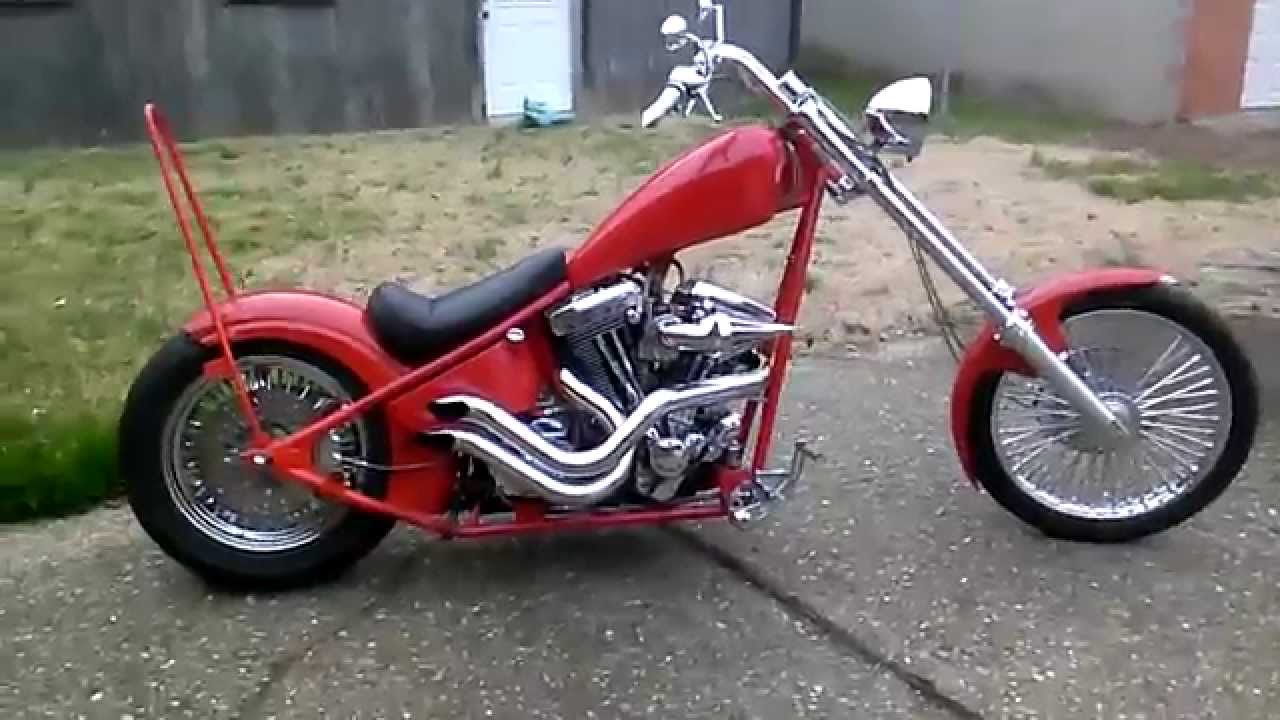 2000 Custom Chopper - YouTube