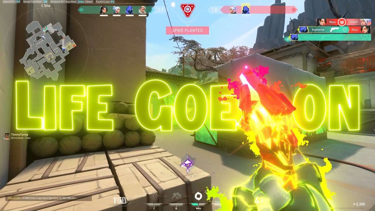 Life Goes On 🚶 | VALORANT MONTAGE - YouTube