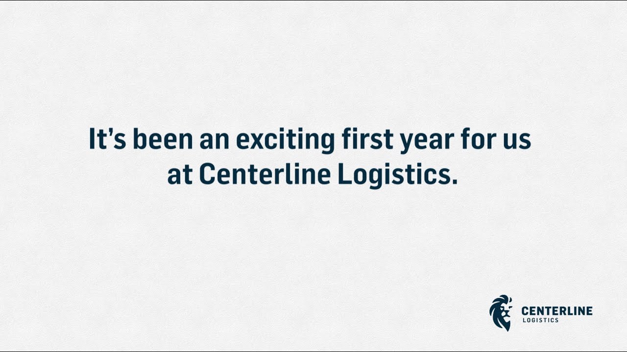 Centerline Logistics 1 Year Anniversary - YouTube