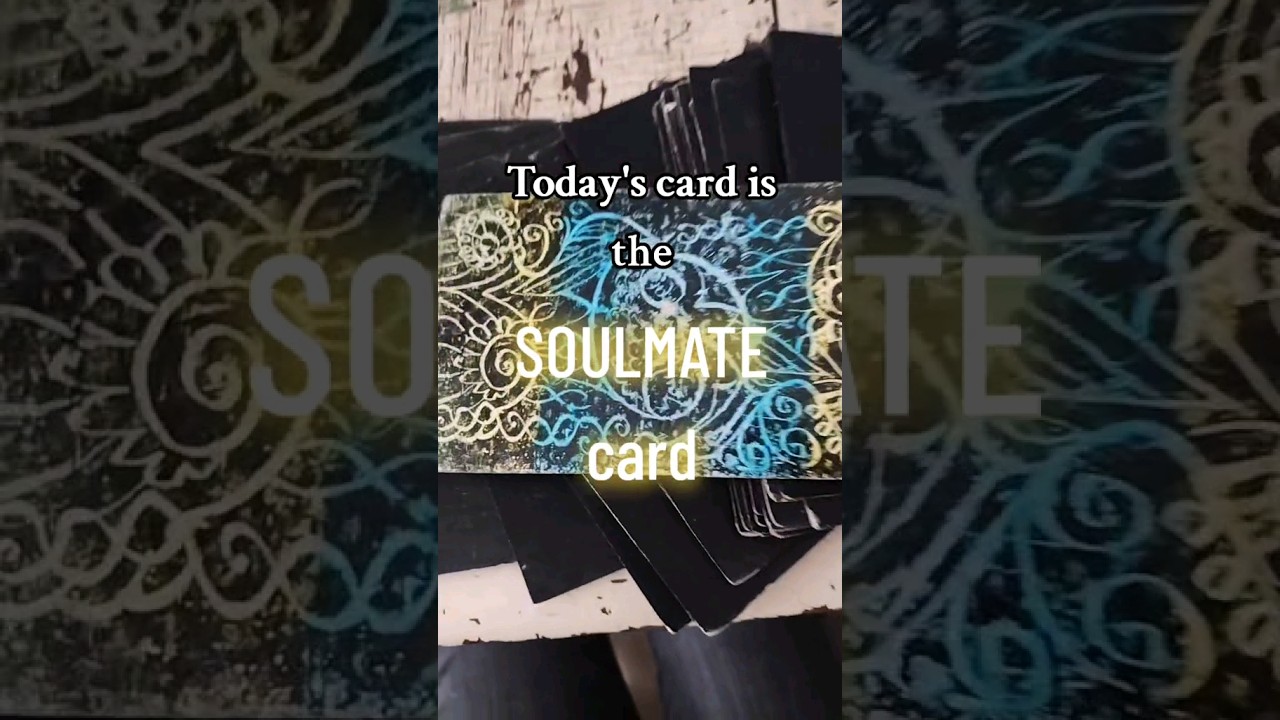 SOULMATE CARD 💙 - YouTube