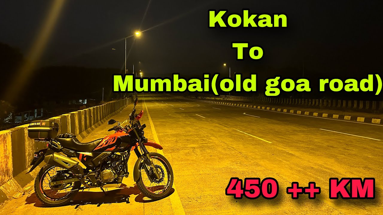 Kokan To Mumbai Via Old Goa Road | #oldgoaroad - YouTube
