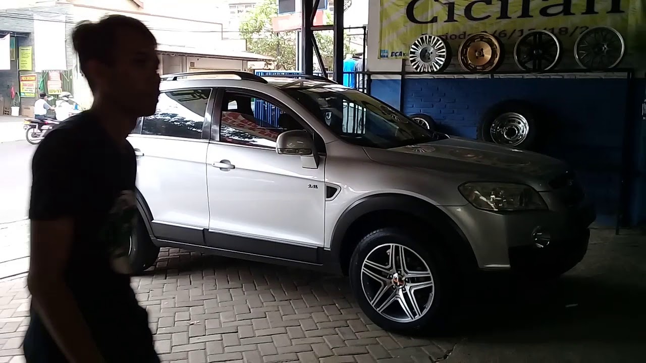 MODIFIKASI MOBIL CAPTIVA RING 18 - YouTube