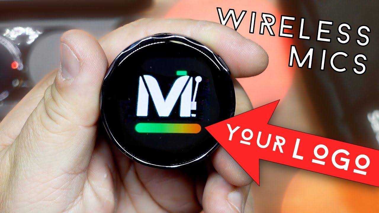 Wireless Mics that have Touch Screens & Custom Logos.. Plus a ton more ...