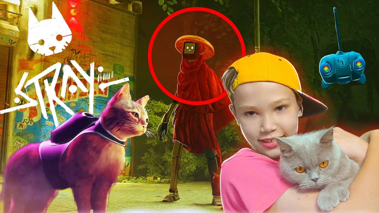 I found a village full of ROBOTS in Stray - YouTube