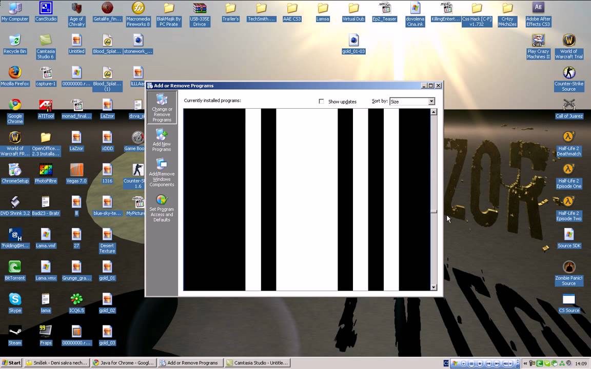 Windows XP - Crazy Bug - YouTube