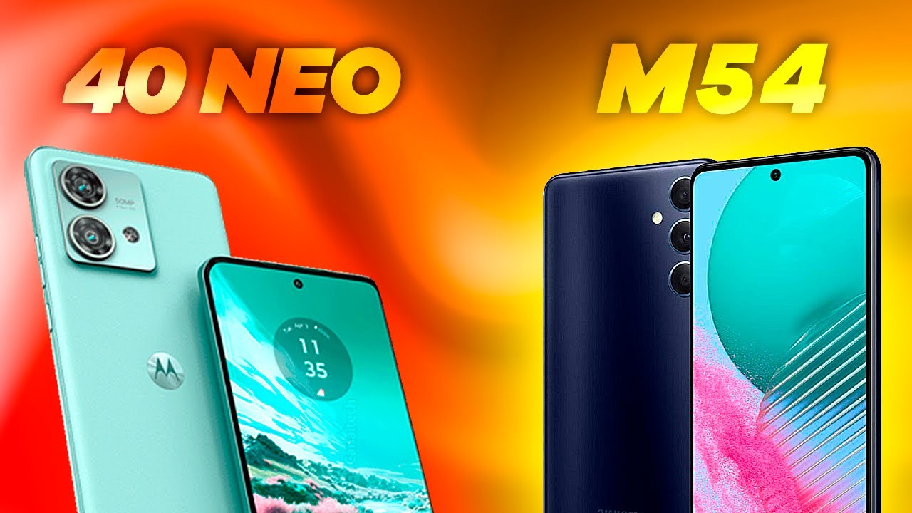 Motorola Edge 40 Neo vs Samsung Galaxy M54: Difícil Escolha, mas tem um ...