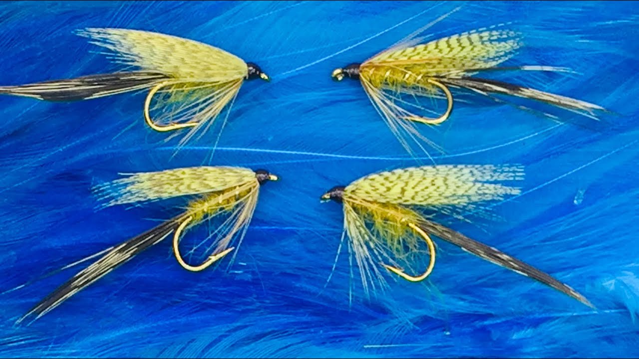 Tying a Mayfly pattern, Grace Kelly Variant - YouTube