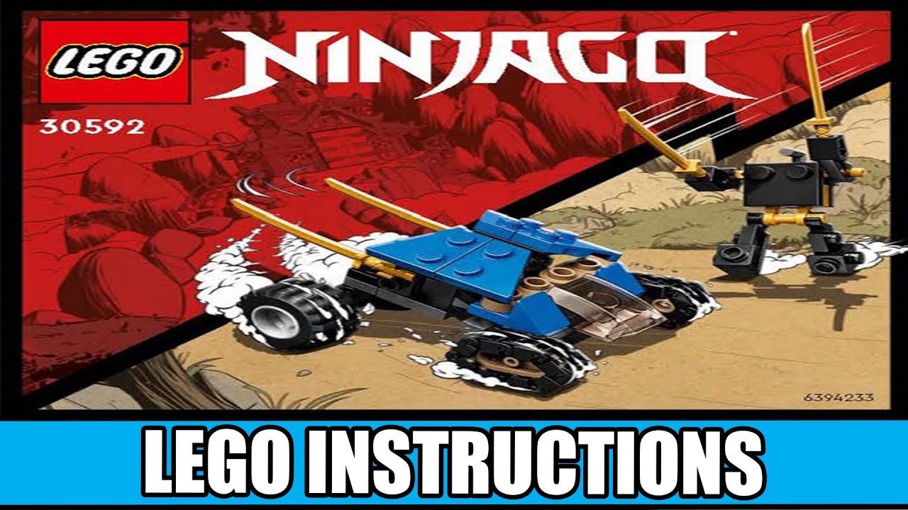 LEGO Instructions | Ninjago | 30592 | Mini Thunder Raider - YouTube
