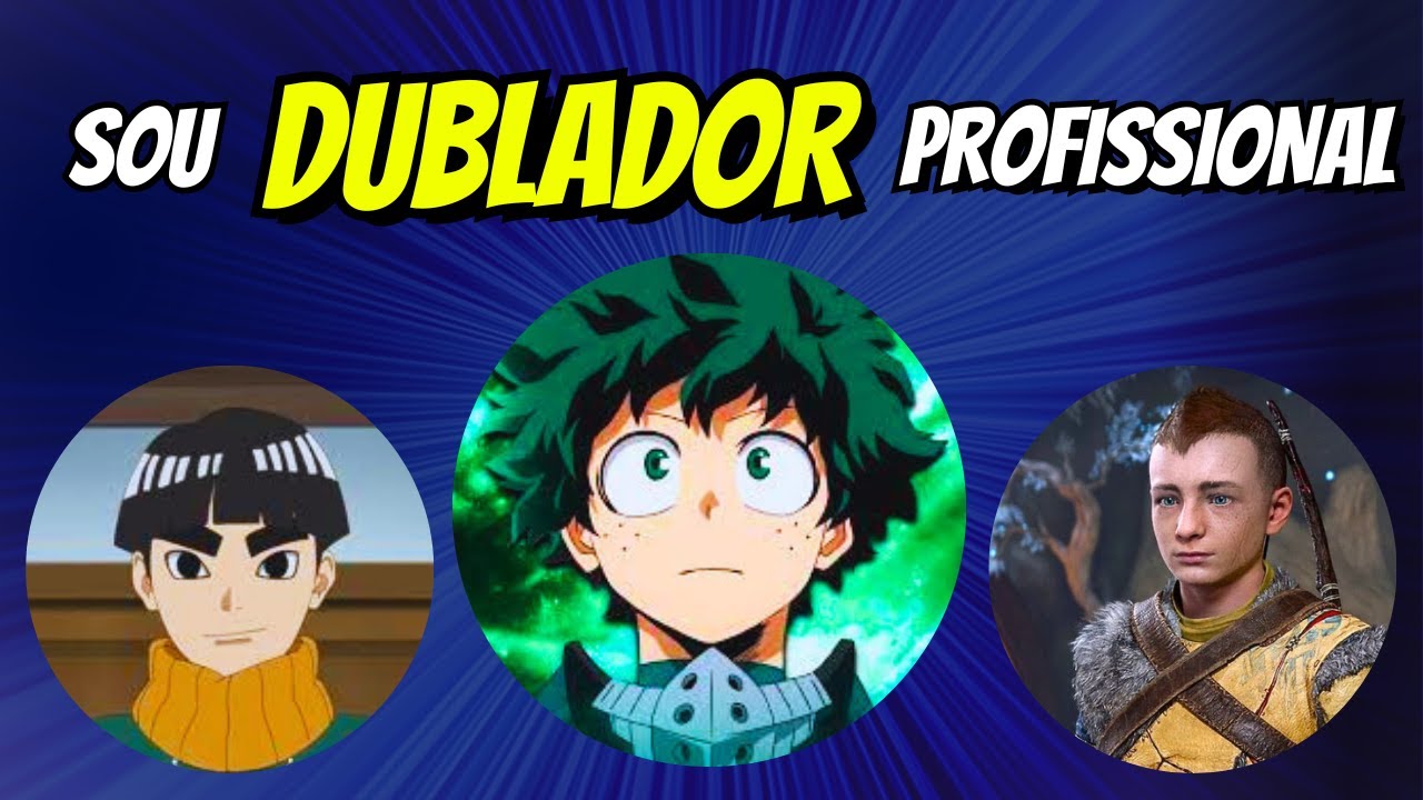 SIM, EU DUBLO O DIGGO(e outros personagens também) - YouTube