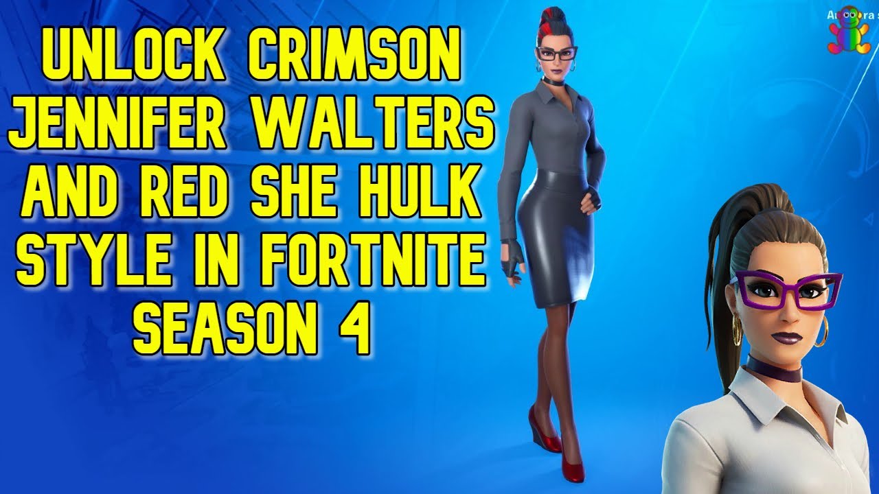 How to Unlock Crimson Jennifer Walters and Red She Hulk Style in ...