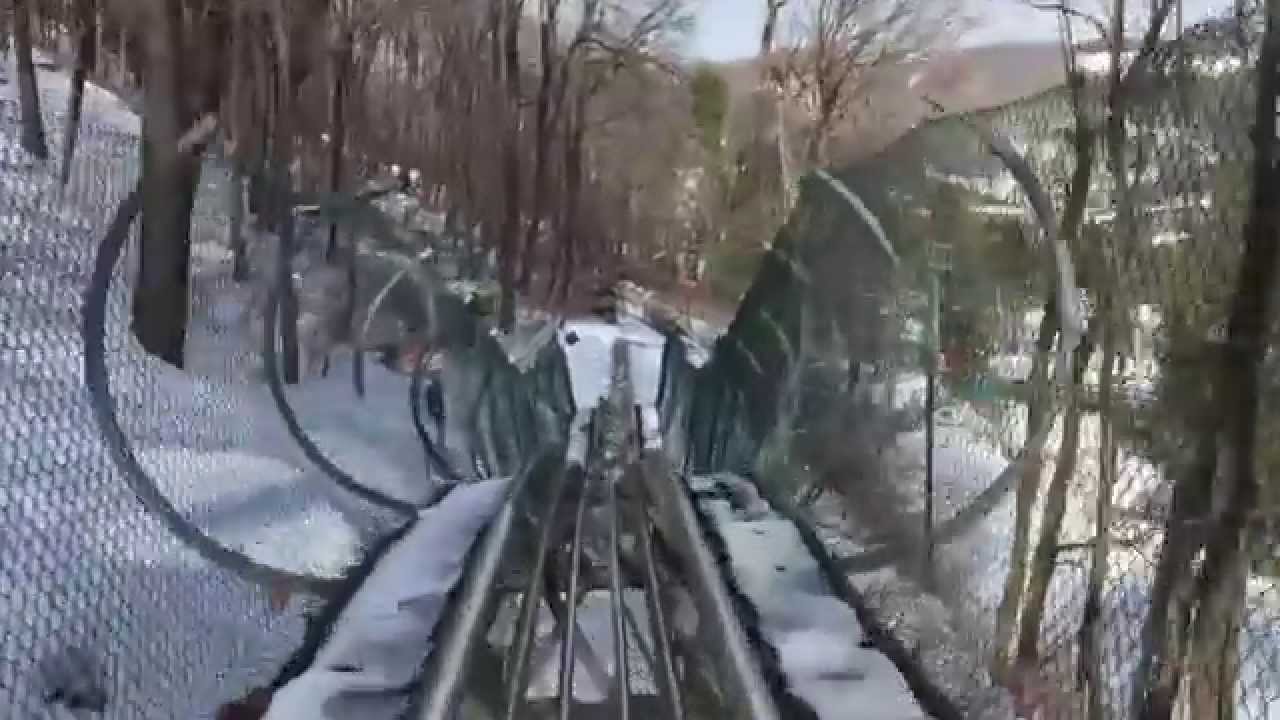 Snow coaster at Wisp Resort - YouTube