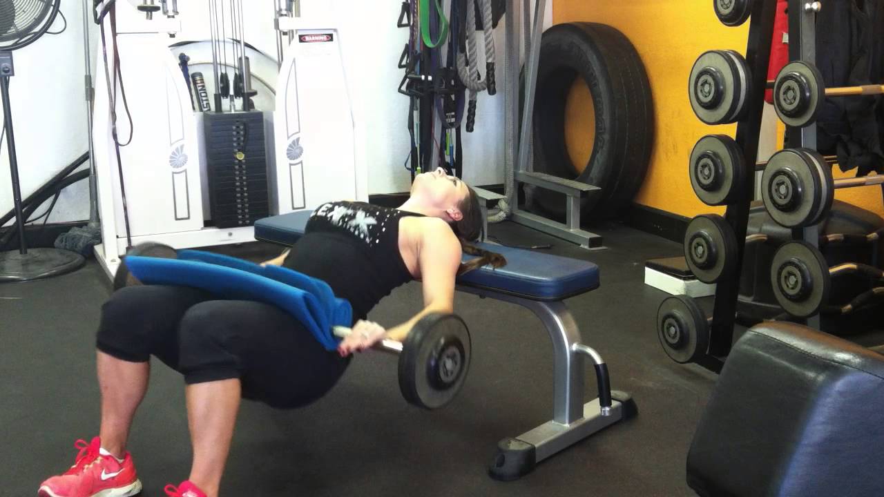 Bench Bridges for Strong Glutes - YouTube