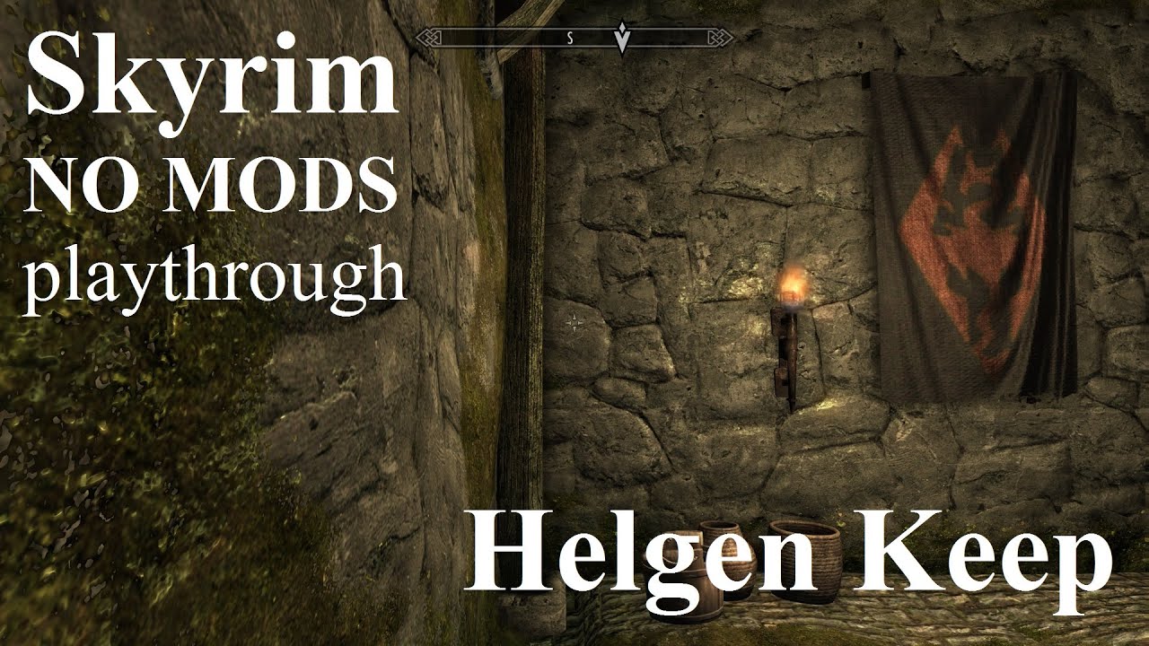 Skyrim #2 - Helgen Keep - YouTube