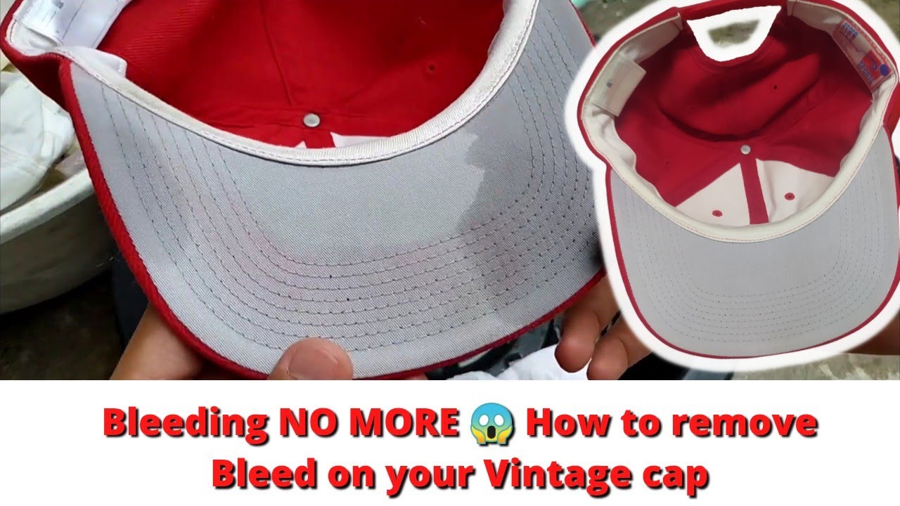Bleeding No More 😱 How to Remove Bleeding in Vintage Cap - YouTube