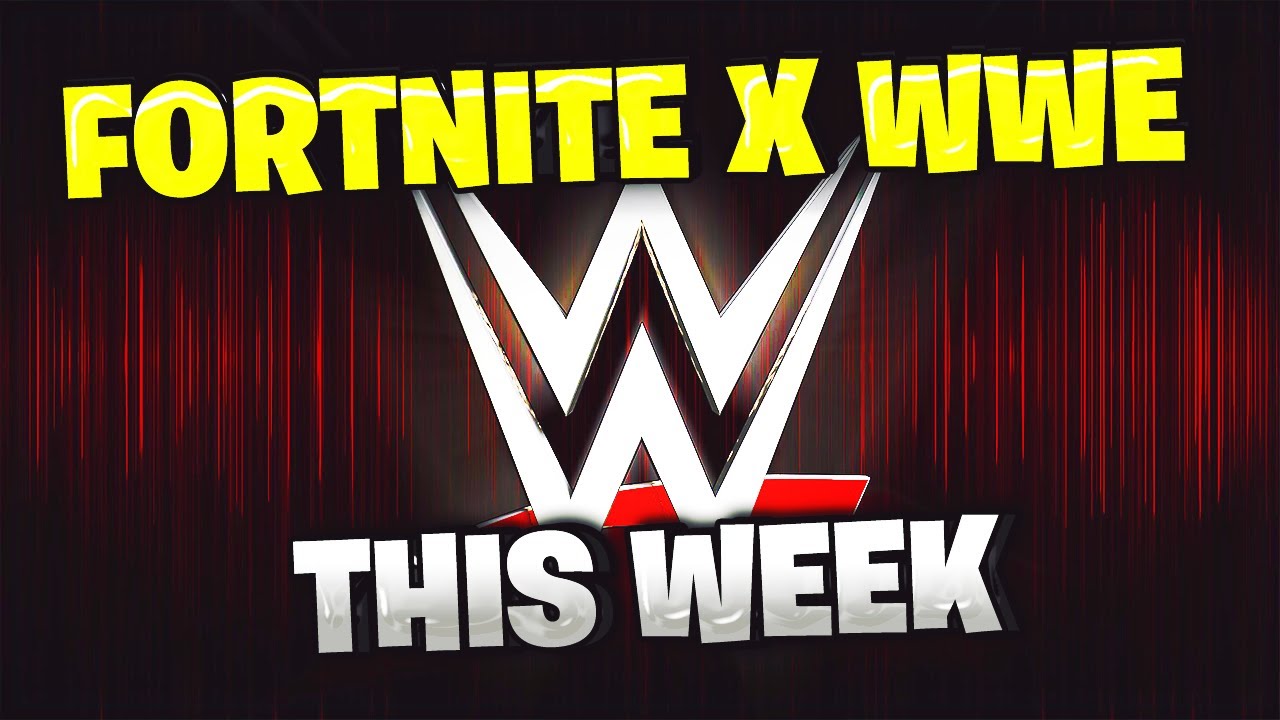 FORTNITE X WWE - YouTube
