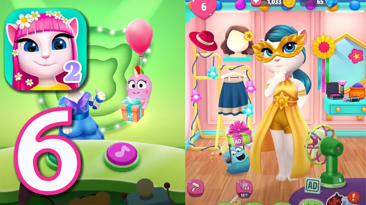 My Talking Angela 2 - Walkthrough Gameplay Ep 6 HD (Android,iOS) - YouTube