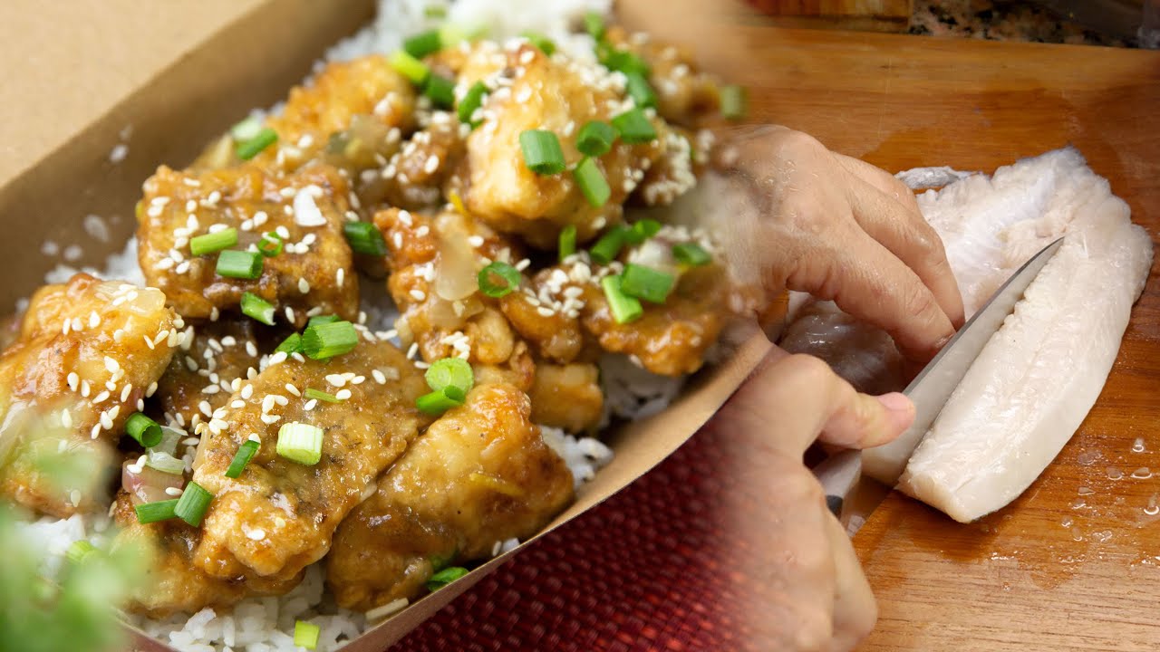 Chinese Takeout Crispy Lemon Fish Secret Revealed‼️ | EASY & QUICK ...