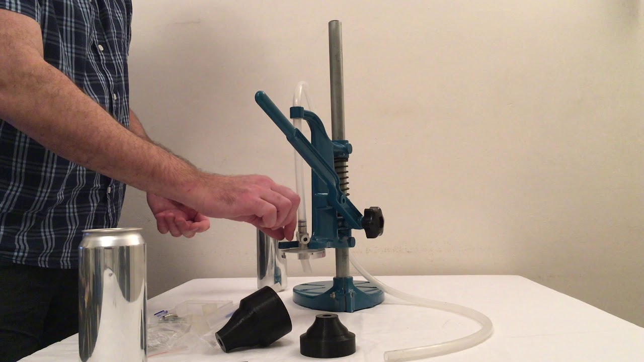 Counter Pressure Can Filler Part One - YouTube