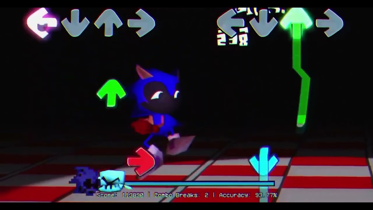 (CANCELLED MOD) FNF Sonic exe. 3.0 X-Terion Substantial Scrapped Song ...