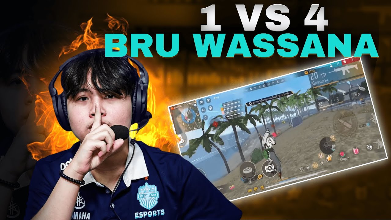 Bru Wassana best gameplay in Grandmaster lobby. #wassanaff #wassana #ff ...
