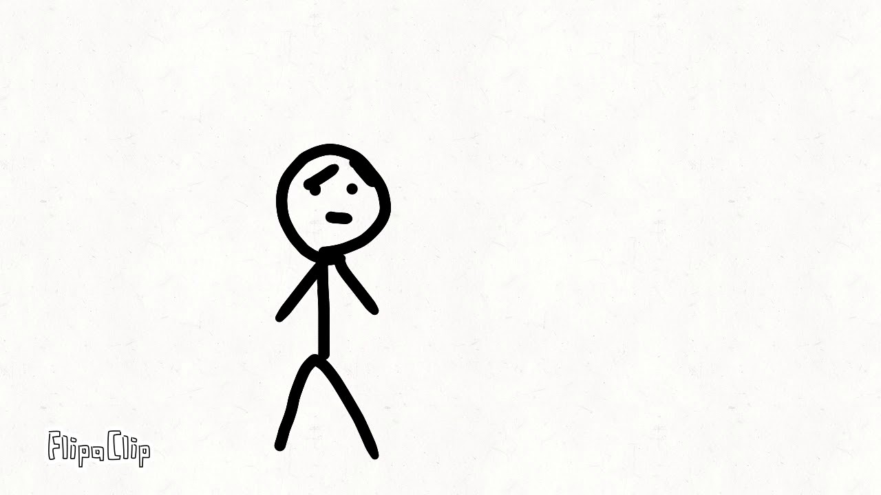 Stick man found a dog - YouTube