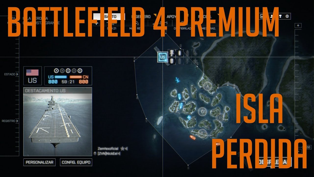 Battlefield 4 Mapas Premium-Isla Perdida - YouTube
