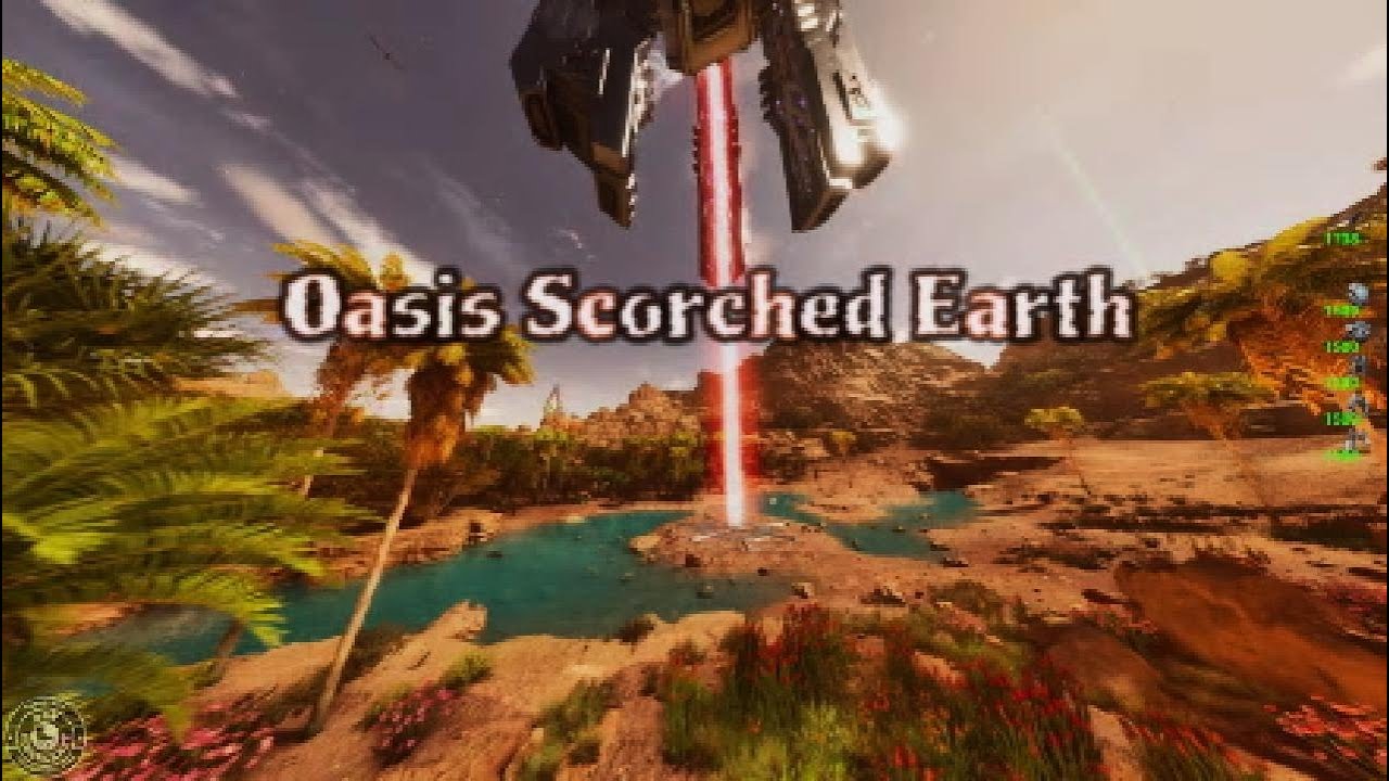 Ark ASA Oasis Scorched Earth Base Tour - YouTube