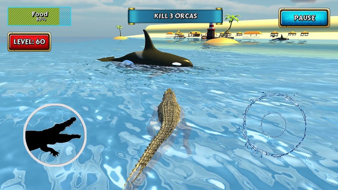 Crocodile Simulator Beach Hunt Android Gameplay #7 - YouTube