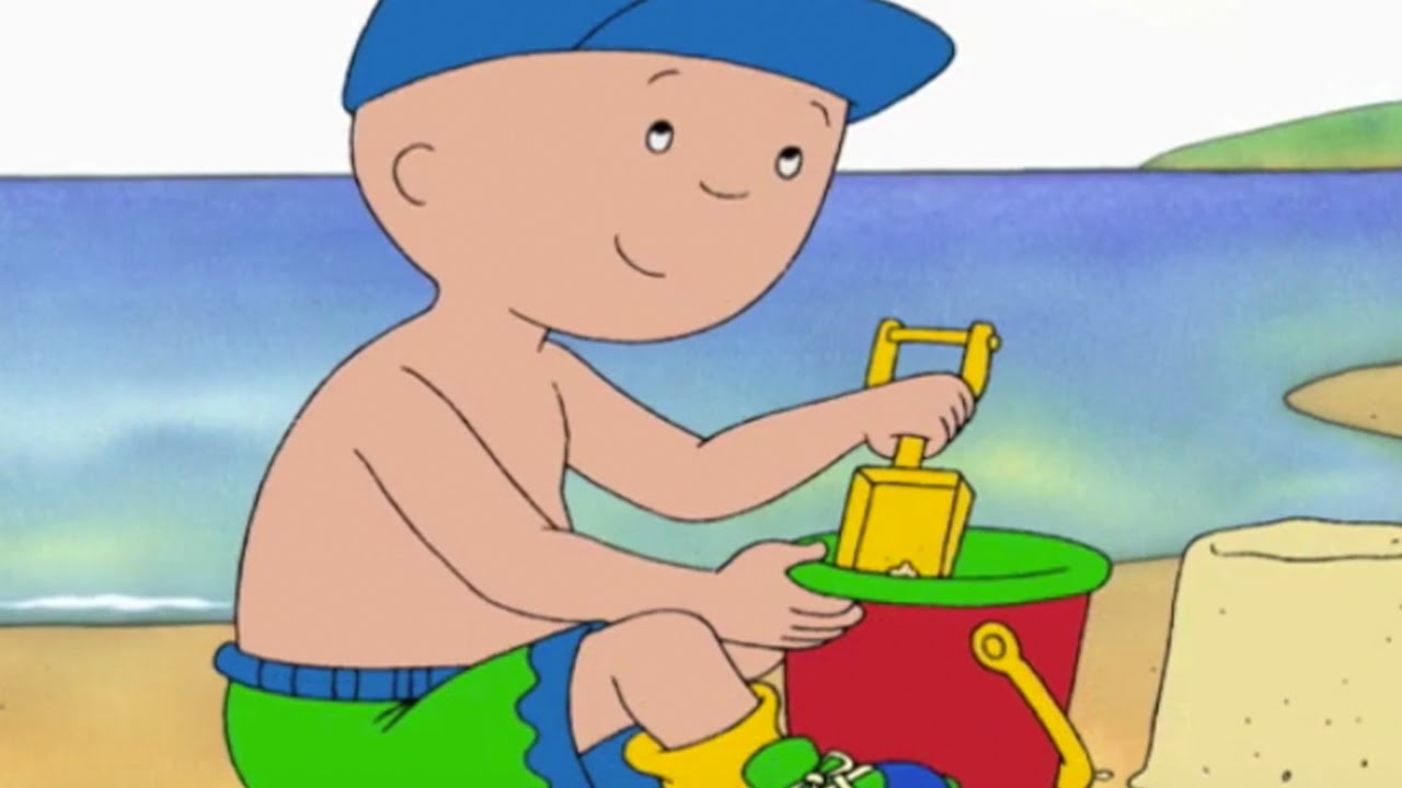 CAILLOU 1 HOUR Full Episodes | Caillou At The Beach | Cartoons For Kids ...