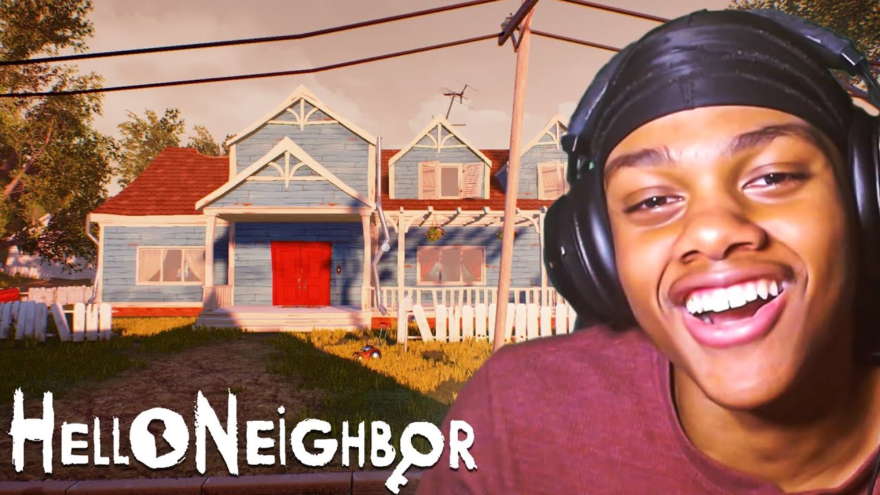 Playing the OG Hello Neighbor! | HELLO NEIGHBOR ALPHA 1 - YouTube