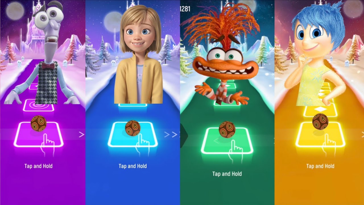 Inside Out Fear, Riley, Anxiety, Joy Confin Dance - YouTube