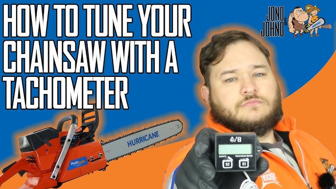 chainsaw tuning tachometer