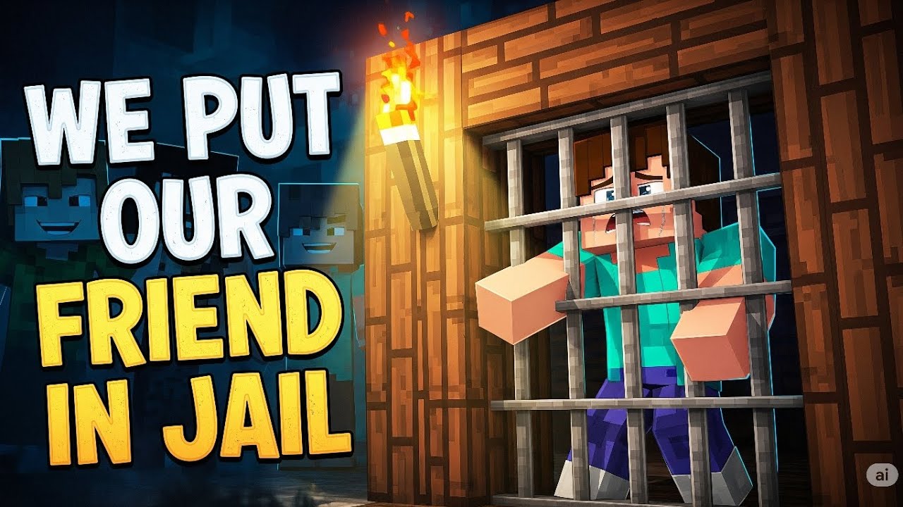 We Put Our Friend In Jail || Goku SMP #2 - YouTube