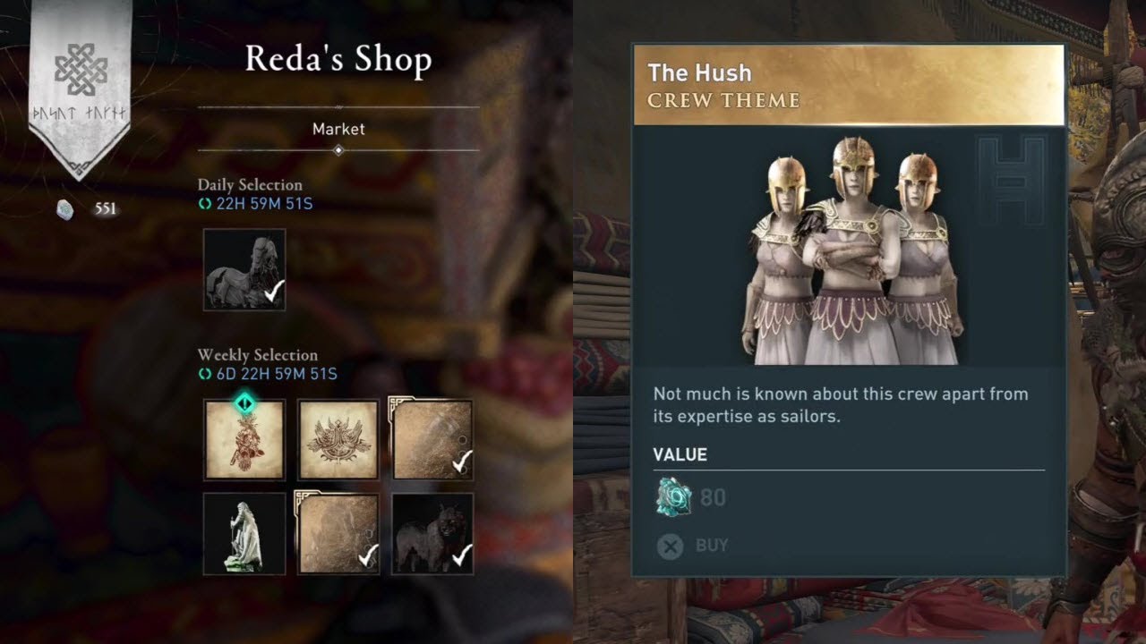 05 - 11 October 2021 | Reda's Shop | Sargon's Shop | Assassin's Creed ...