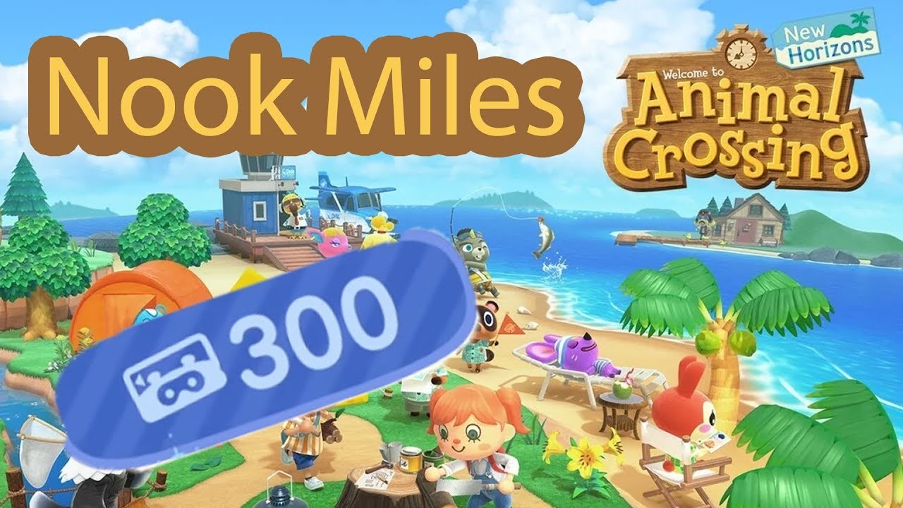 Animal Crossing New Horizons 5000 Nook Miles Fast, Nook Miles Plus ...