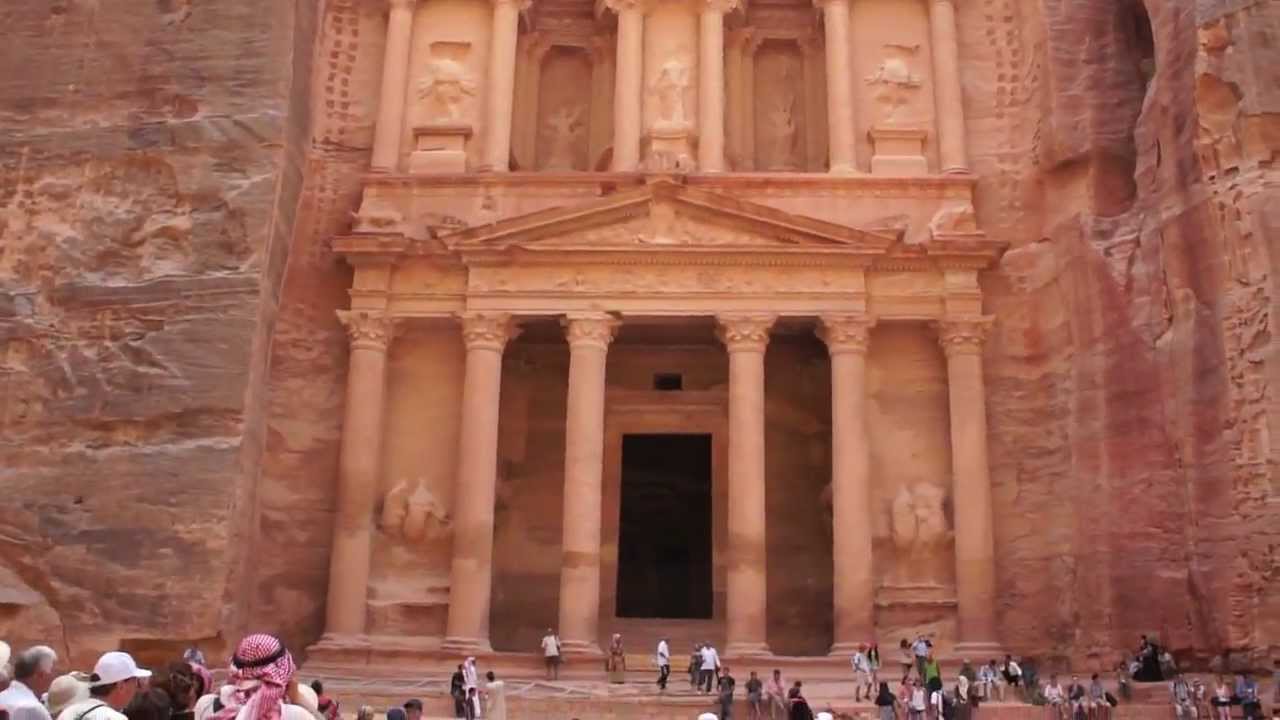 Petra, Jordan Treasury HD - YouTube
