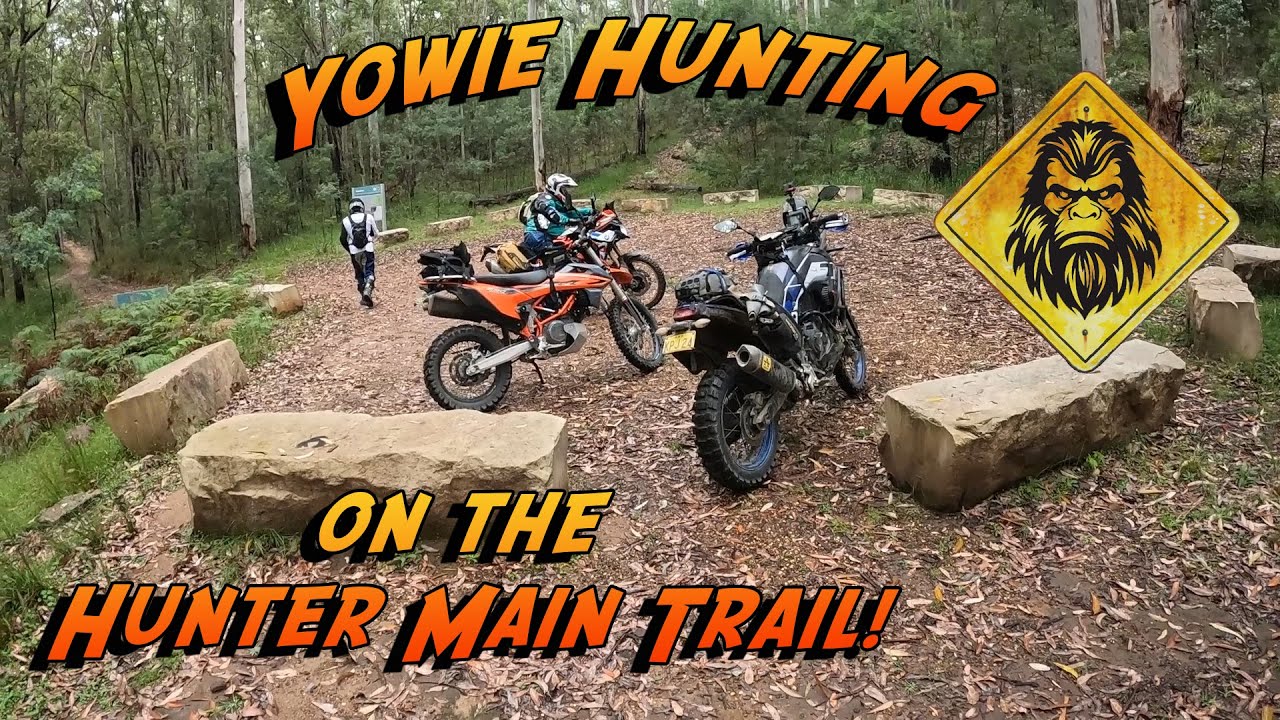 Yowie Hunting on the Hunter Main Trail! Adventure Motorcycle Riding ...
