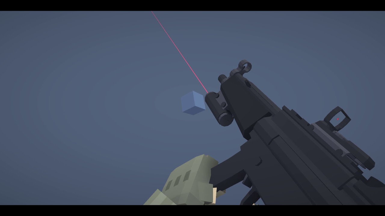 SMG Animation Testing - Unity 5 (Low Poly FPS Pack) - YouTube