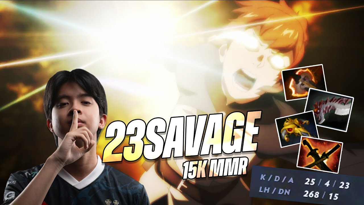 23SAVAGE [Marci] – 15K MMR God! | Pro Carry Gameplay - YouTube