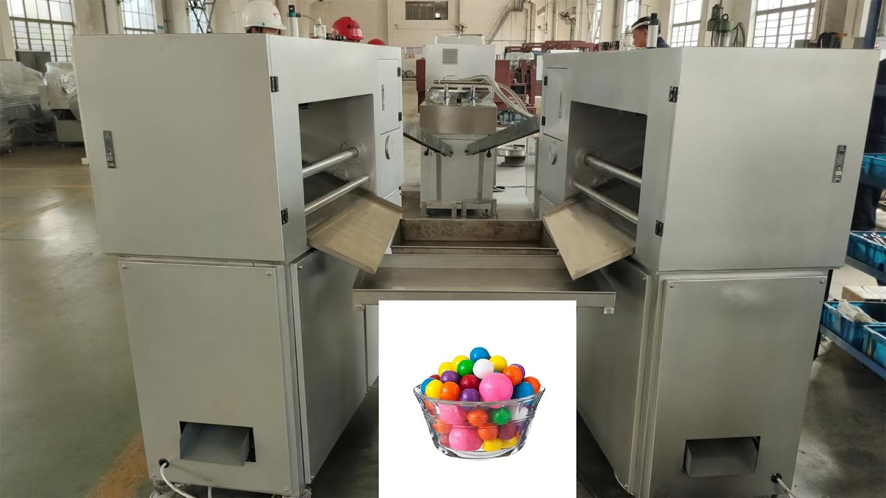 The Chewing Gum Technology Bubble Gum Forming Machine - YouTube