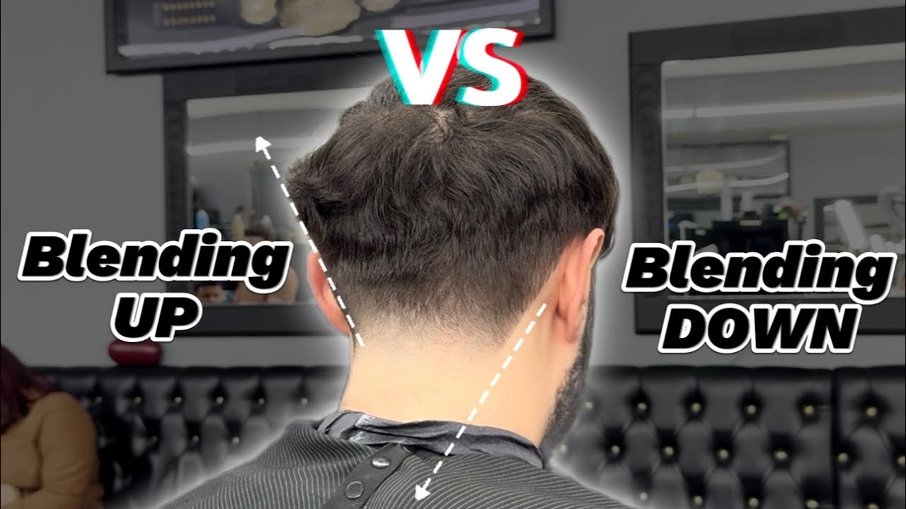 How to do Fade Hair (Back Taper) - Should you Blend Up or Down? Tips ...