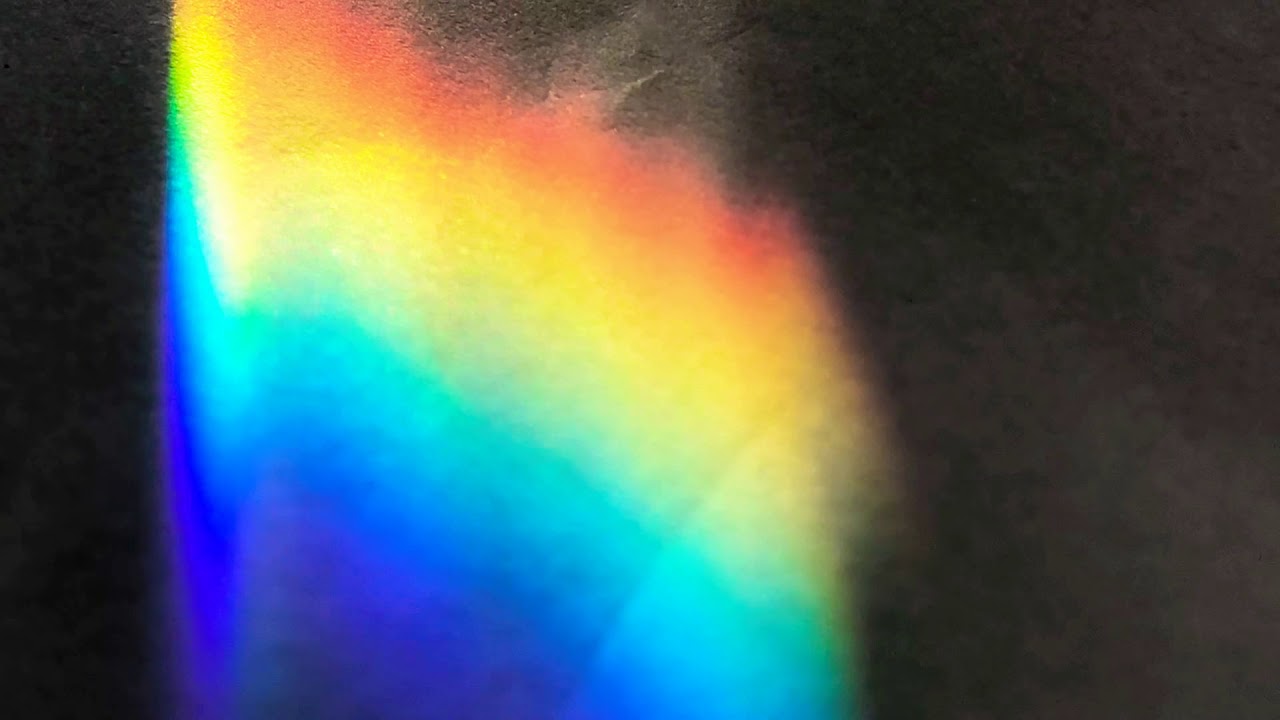 Pure rainbow light footage 🌈 - YouTube