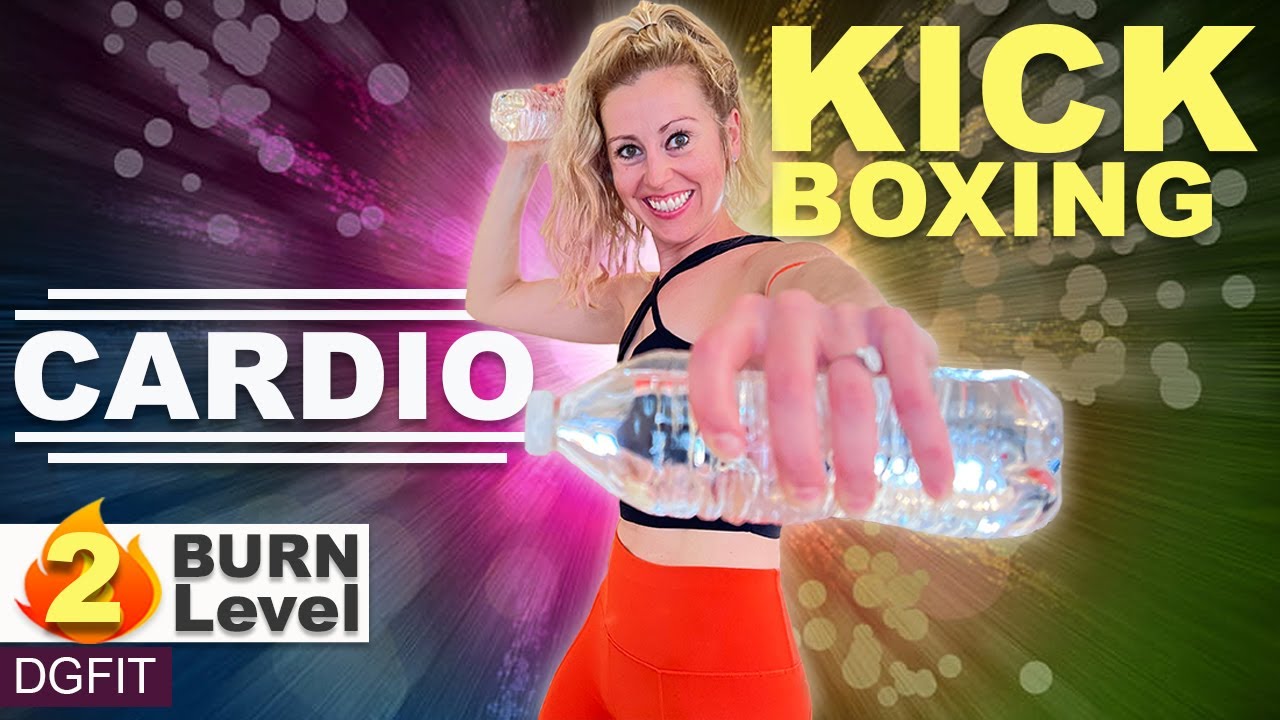 DGFIT 2023 CARDIO KICKBOXING | BURN LEVEL 2 - YouTube