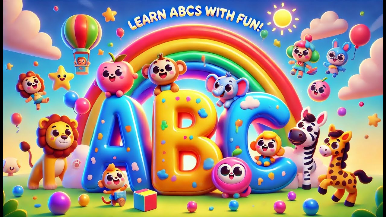 🌟 Learn ABCs with Fun Songs and Cartoons! 💜🌟 | Educational Alphabet ...