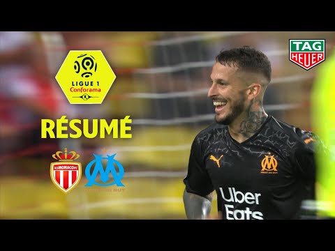 AS Monaco - Olympique de Marseille ( 3-4 ) - Résumé - (ASM - OM) / 2019-20