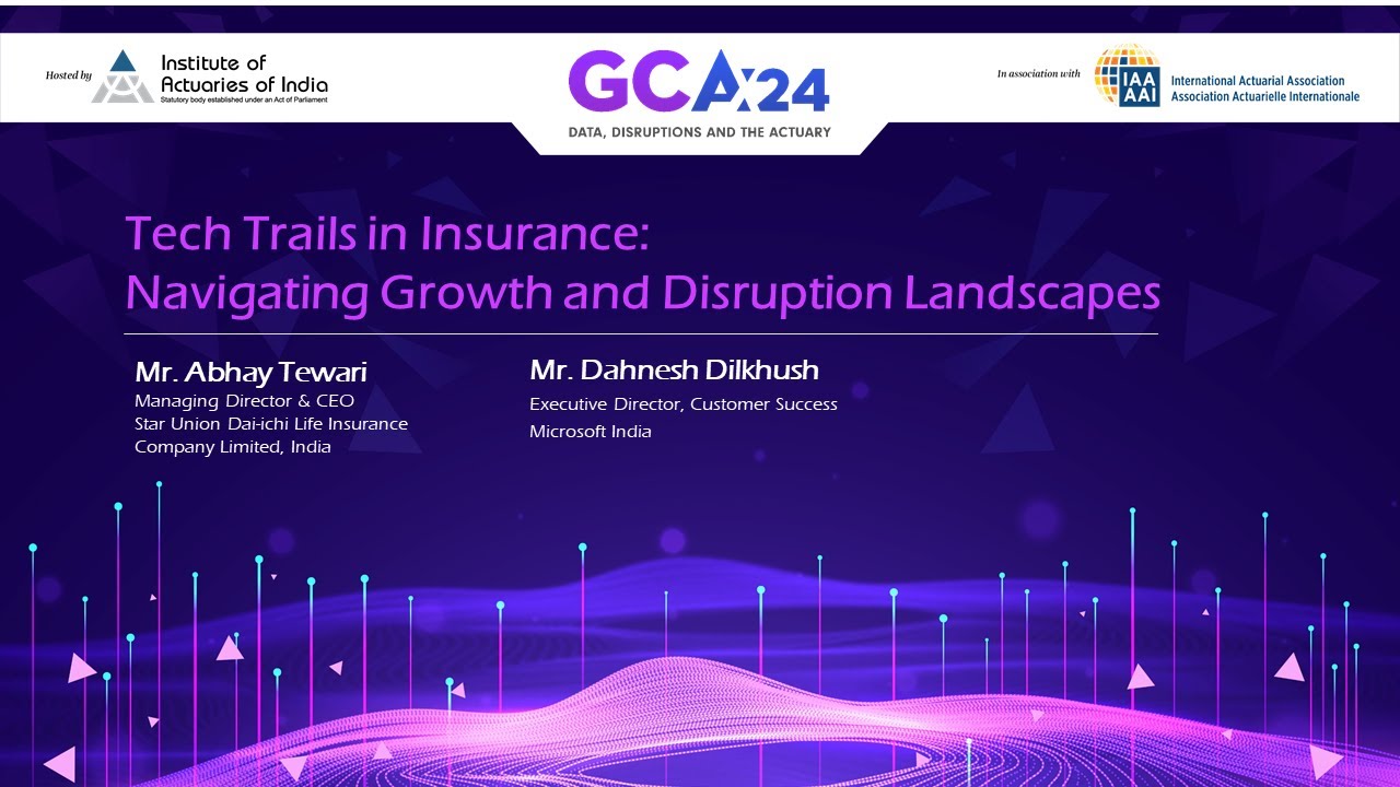 23rd GCA - P4: Tech trails in insurance: Navigating growth and ...