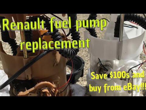 How to replace your Renault fuel pump! - YouTube